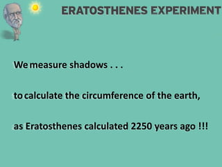Eratosthenes expirement | PPTX
