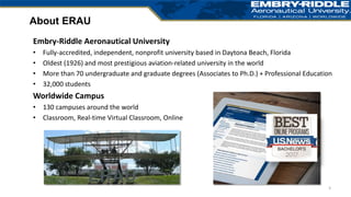 Embry-Riddle Unmanned Systems Degrees and Programs | PPTX