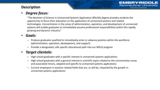 Embry-Riddle Unmanned Systems Degrees and Programs | PPTX ...