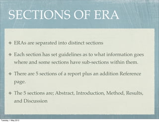 Era writing | PPT