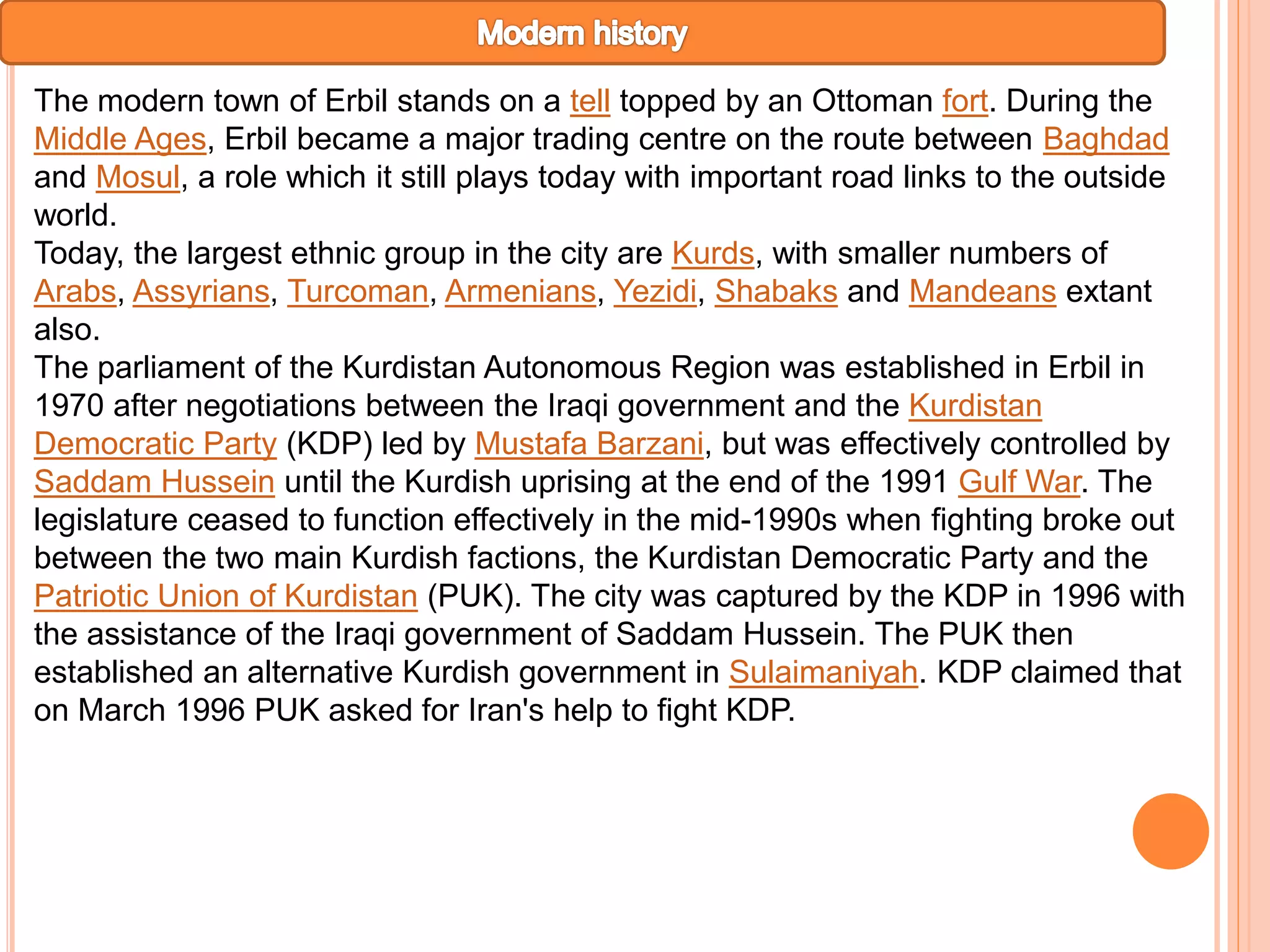 Erbil | PPTX