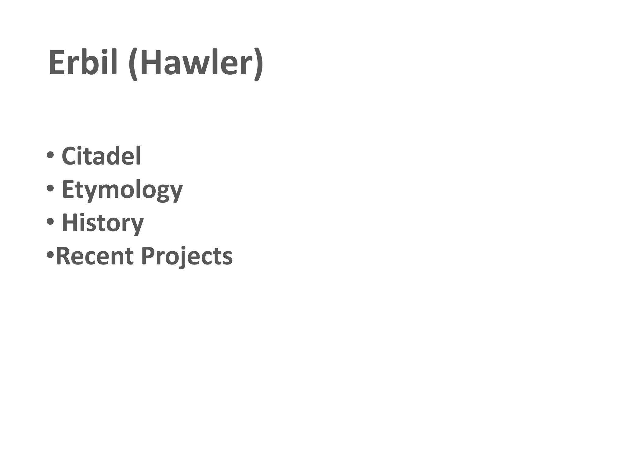 Erbil (hawler) | PPSX