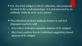 Er BLOOD GROUP CLASSIFICATION OF BLOOD GROUP SYSTEMS.pptx