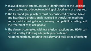 Er BLOOD GROUP CLASSIFICATION OF BLOOD GROUP SYSTEMS.pptx