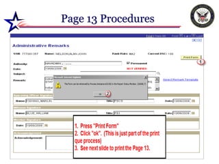 E page13 procedures (1) | PDF