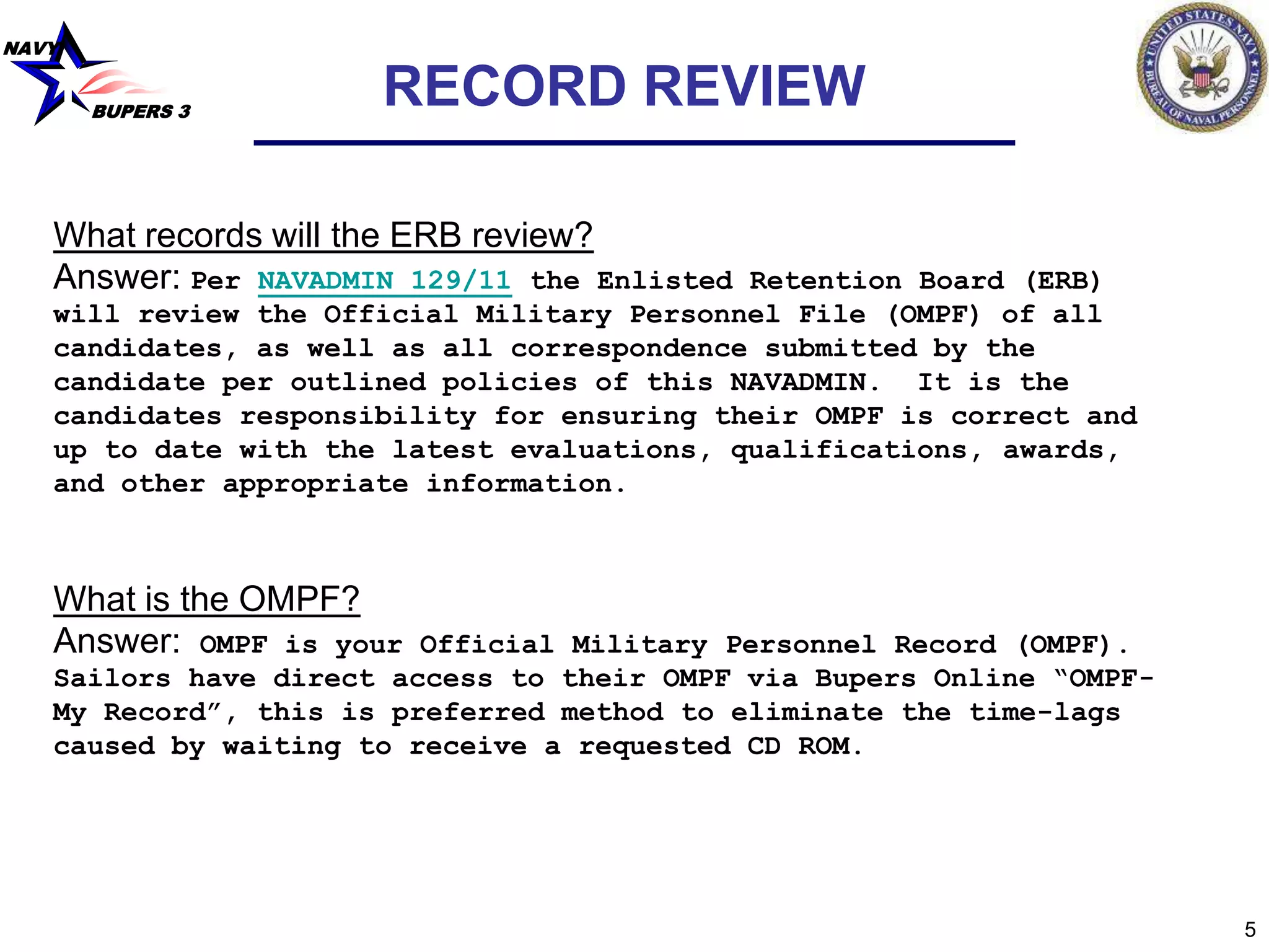 Erb record review and lt bv final 21 apr | PDF