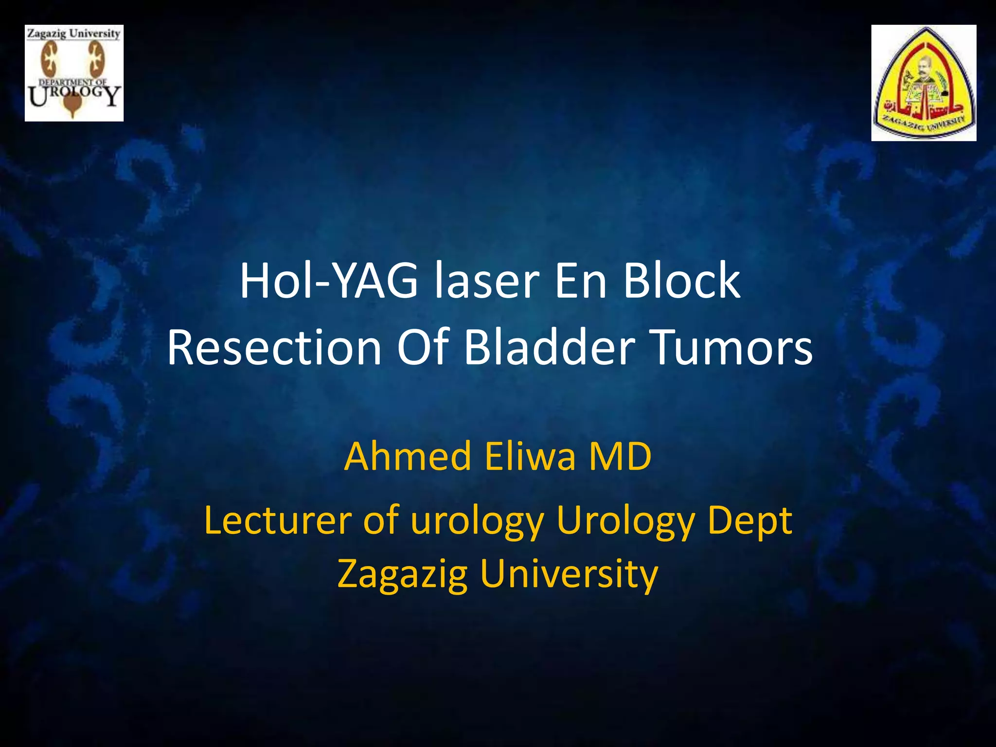 Erb tendourology section | PPTX