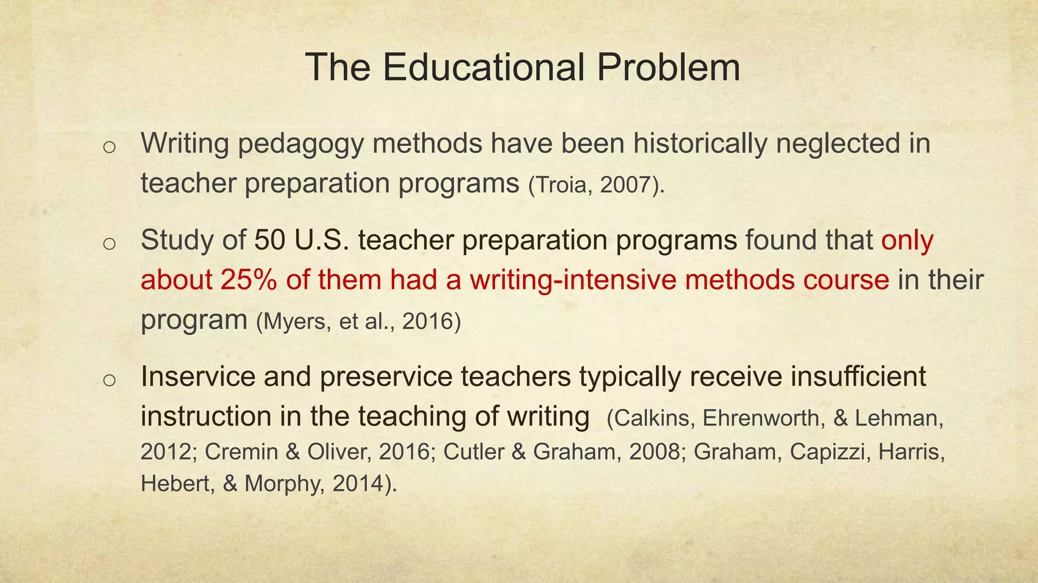 What Does Effective Writing Instruction Look Like? Practices of ...