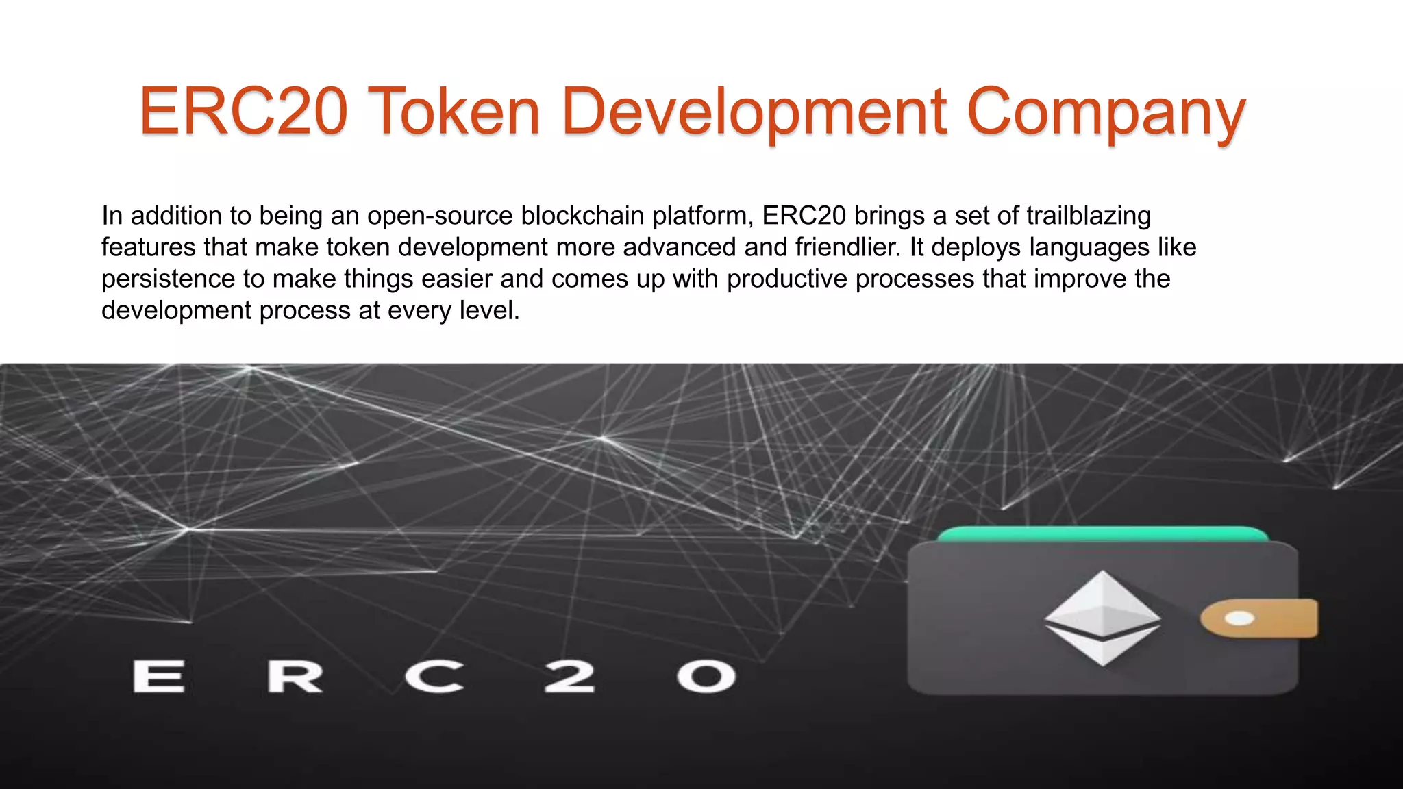 ERC20 Token Development Company - Coin Developer India | PPT