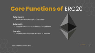 ERC20 Token Standards The Backbone of Ethereum's Token Economy | PDF | Computing | Technology ...