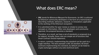Erc 721 tokens | PPTX