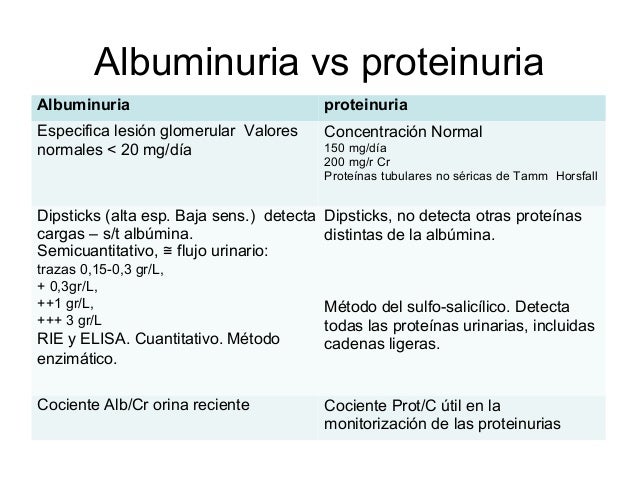 Proteinuria And Albuminuria Whats The Difference