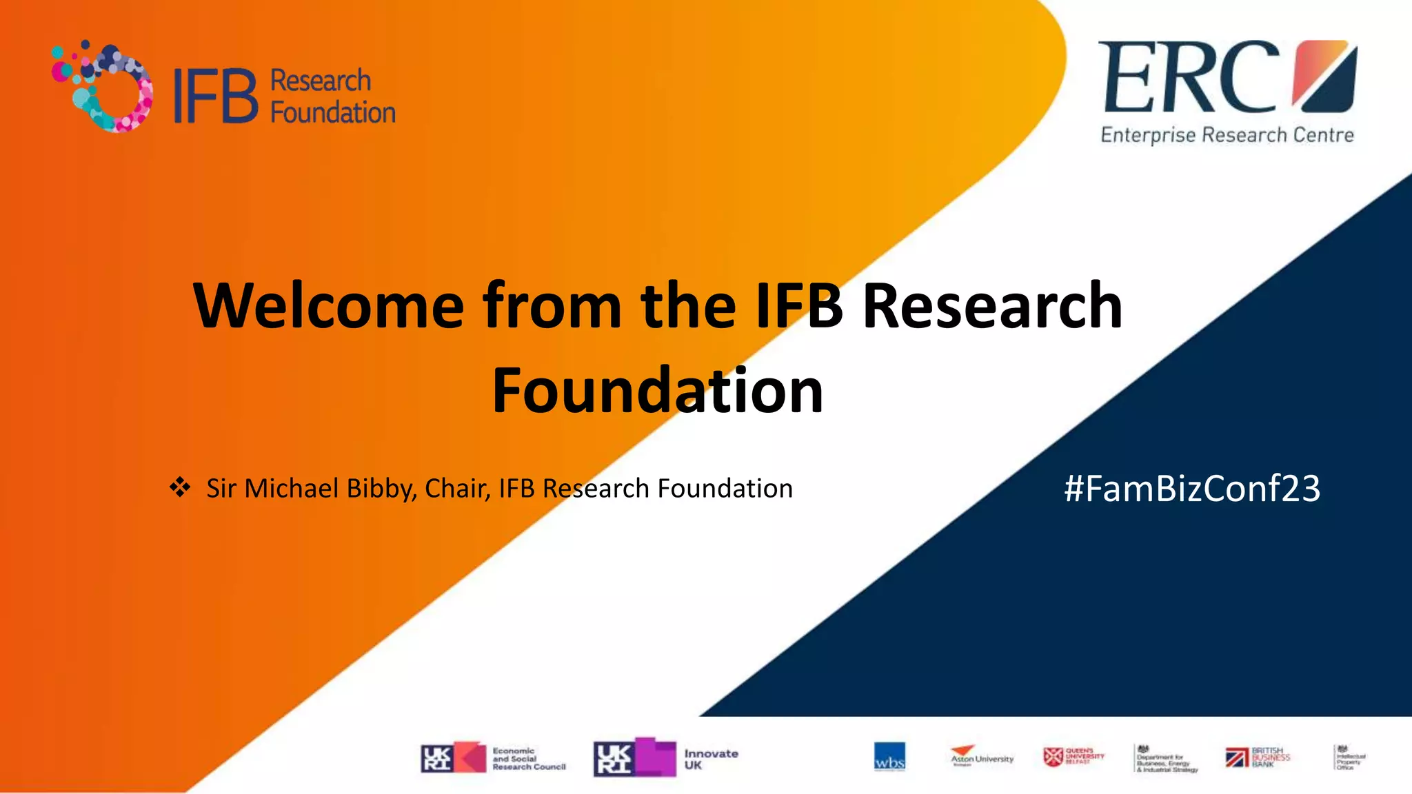 ERC_ IFB Research Foundation event .pptx