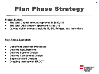 American Electric Power Ercot kickoff | PPT
