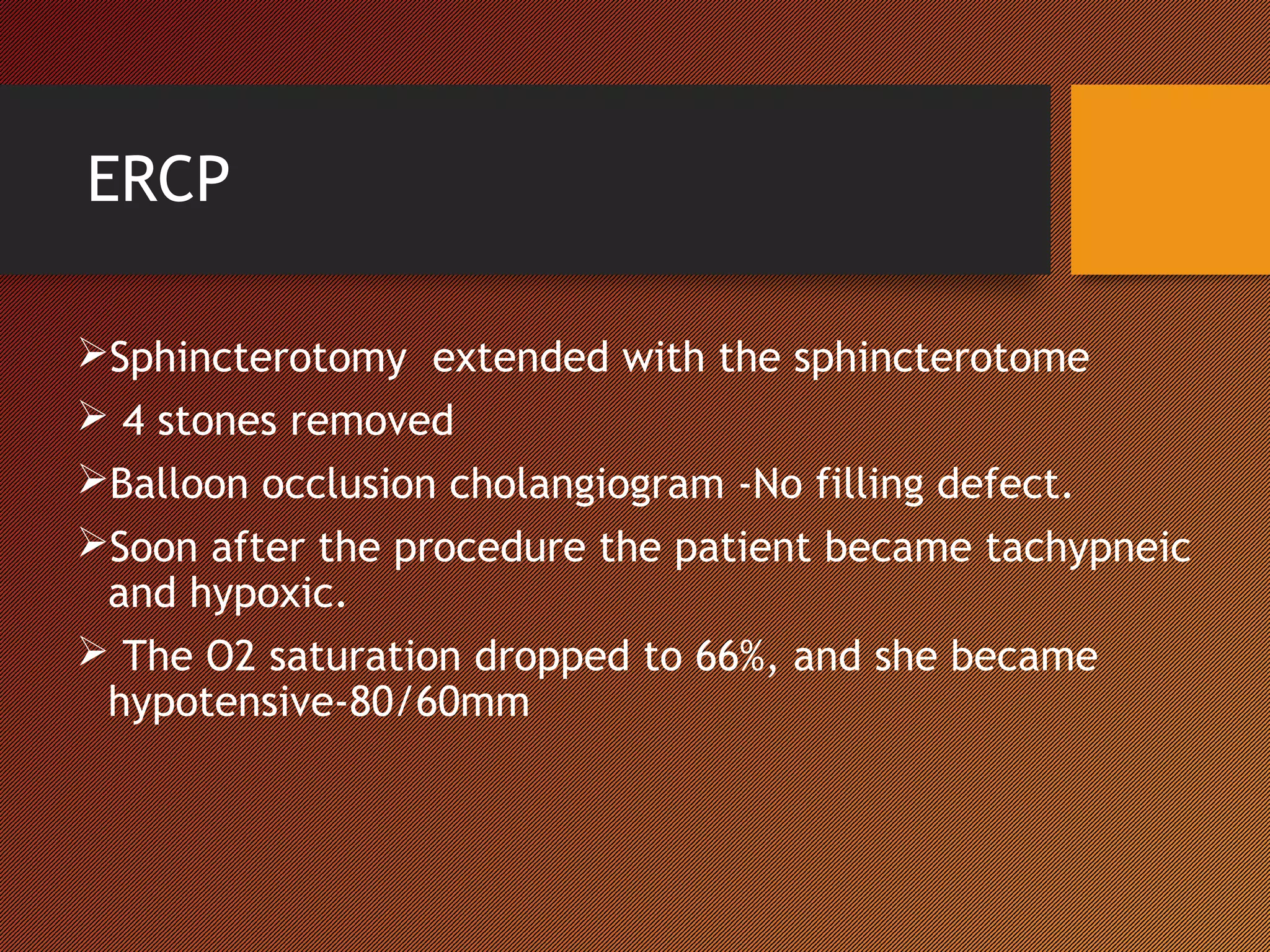 Post ERCP tension pneumo-thorax a rare complication | PPT