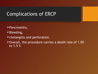 Post ERCP tension pneumo-thorax a rare complication | PPT