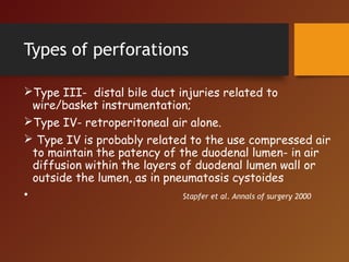 Post ERCP tension pneumo-thorax a rare complication | PPT