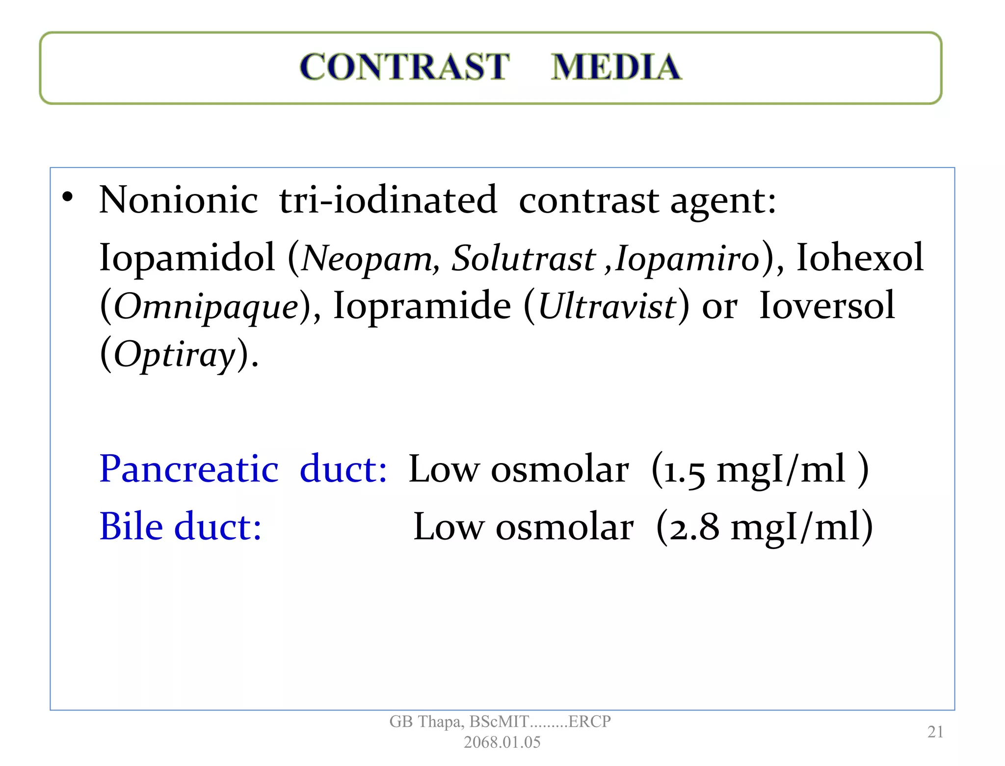 ERCP PROCEDURE | PPT