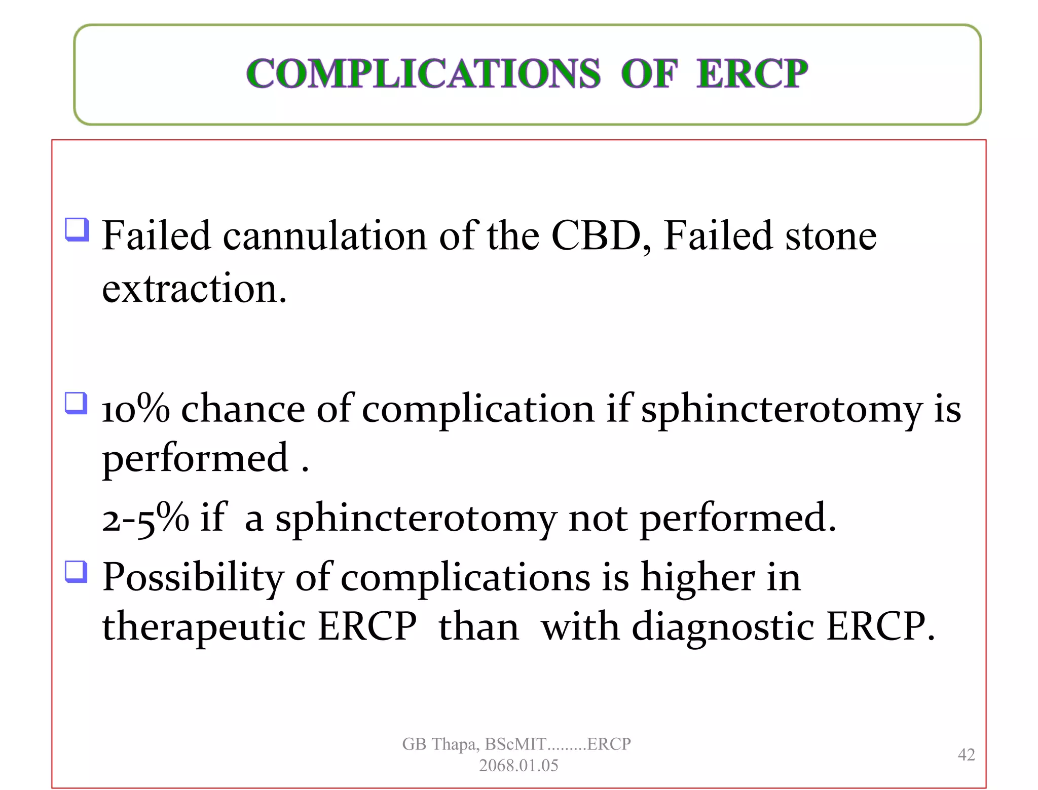 ERCP PROCEDURE | PPT