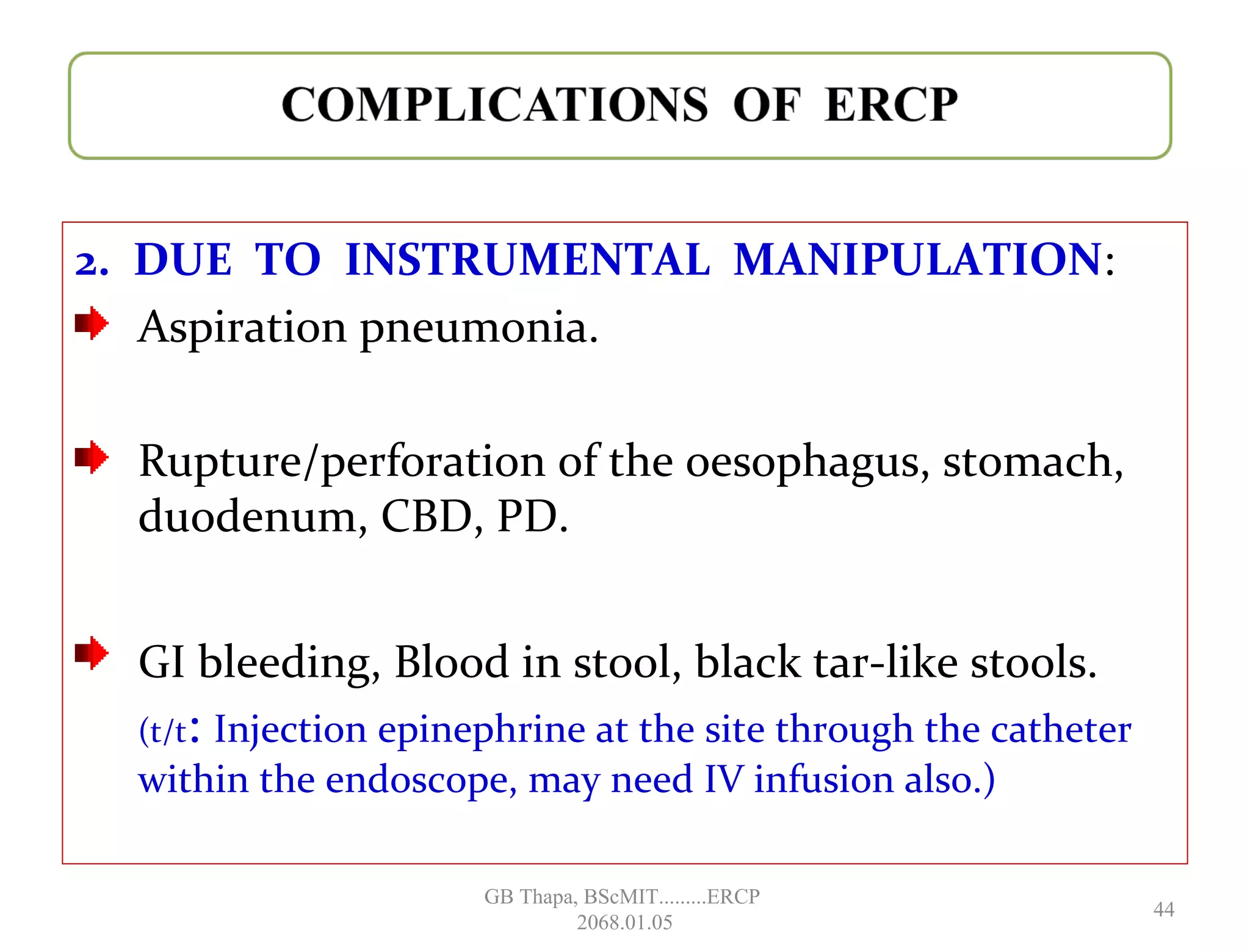 ERCP PROCEDURE | PPT