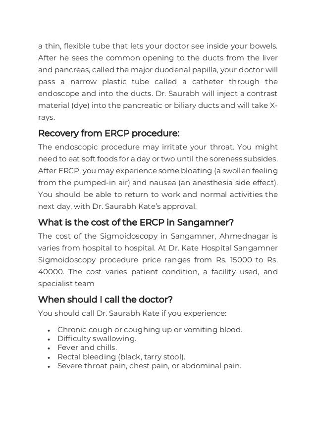 ERCP | PDF | Digestive Disorders | Diseases and Conditions