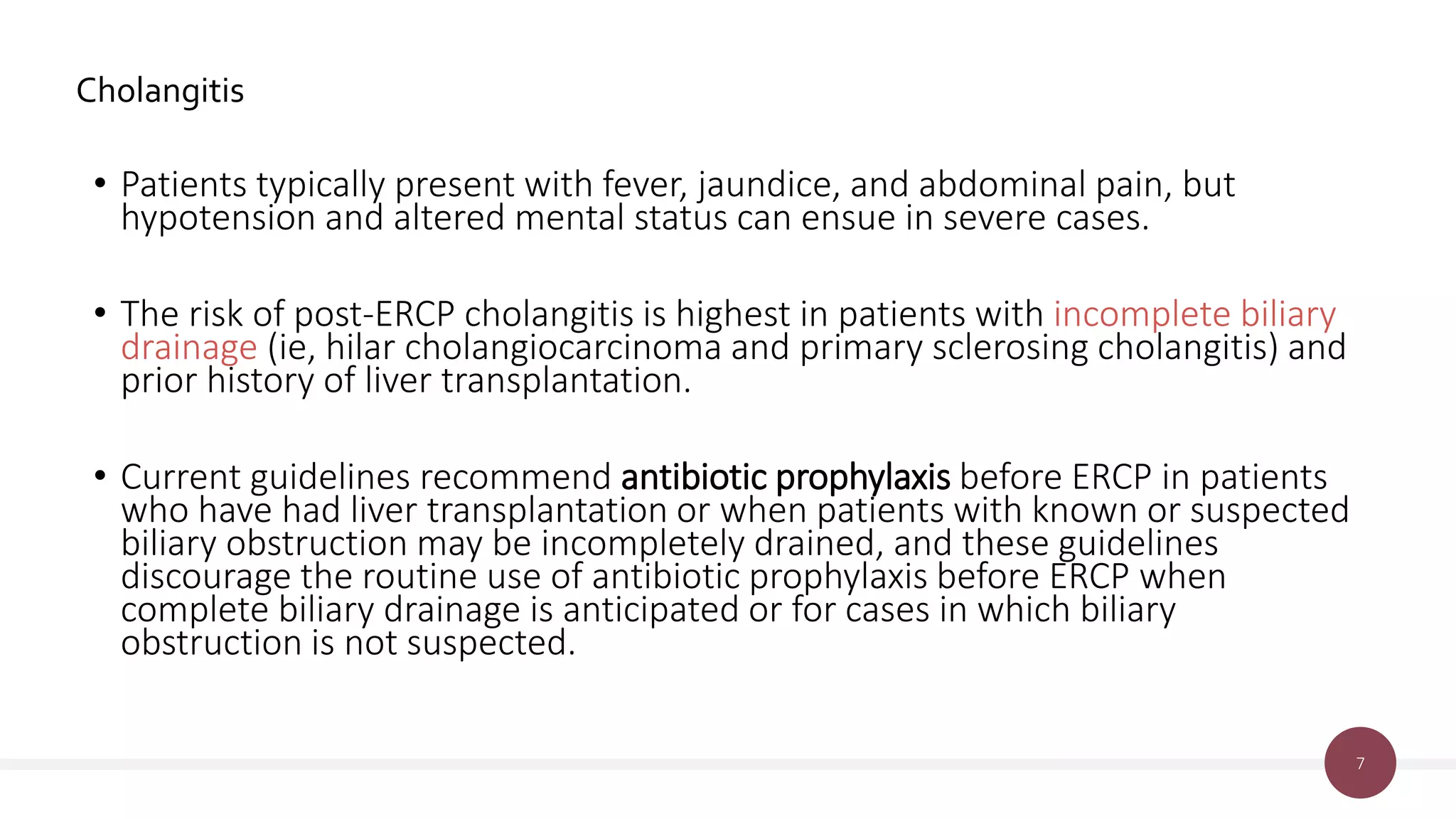 Ercp complications copy | PPTX