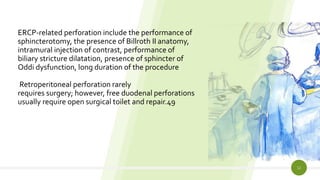 Ercp complications copy | PPTX
