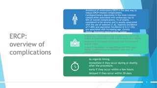 Ercp complications copy | PPTX