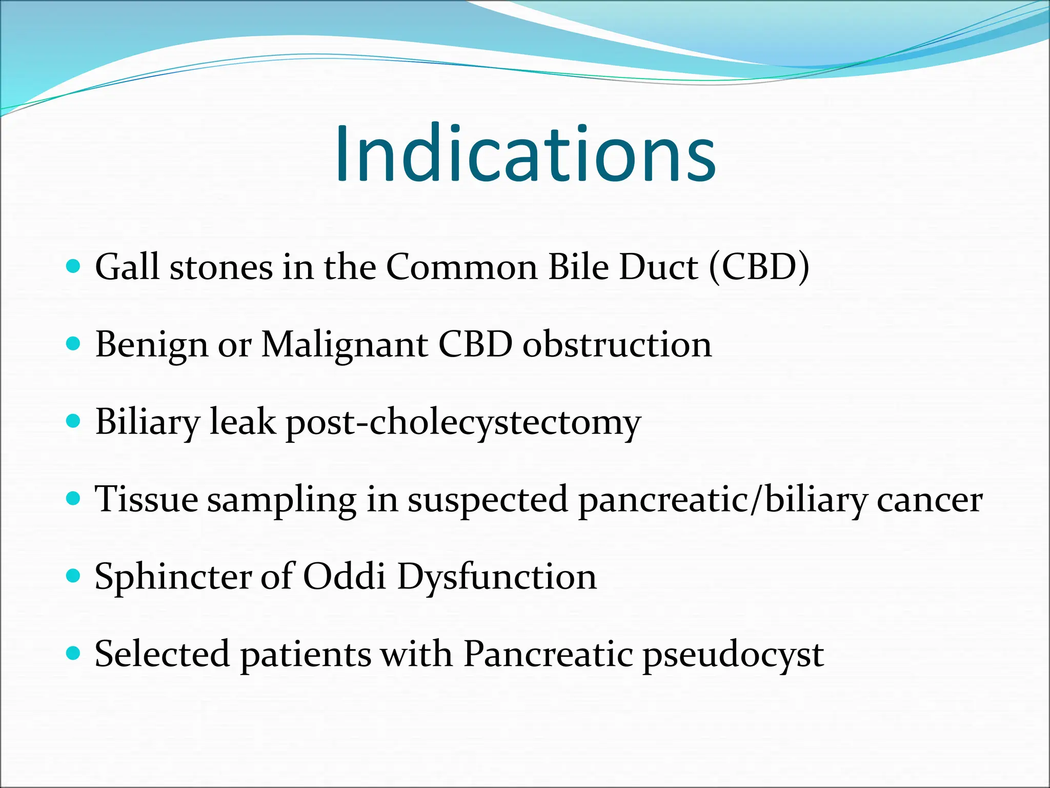 ERCP procedure/management and literature review | PPT