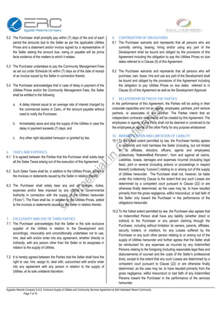Erc Standard Utilities Supply Agreement 439 | PDF