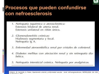 ENFERMEDAD RENAL CRONICA E HIPERTENSION ARTERIAL SISTEMICA | PPTX