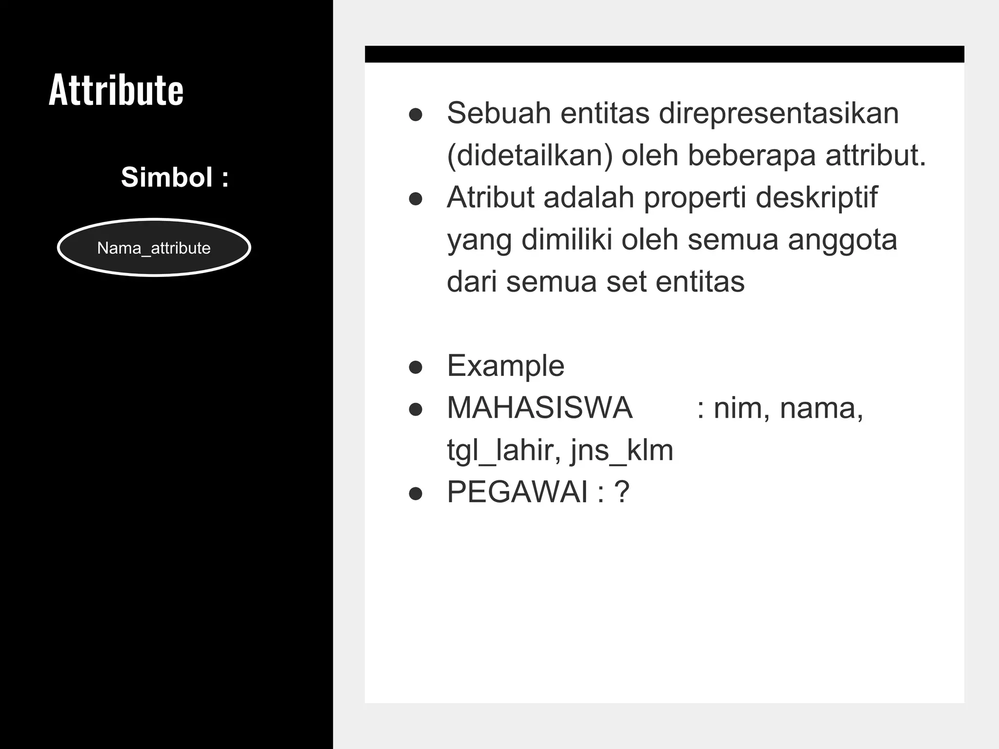 Diagram Entitas | PPTX