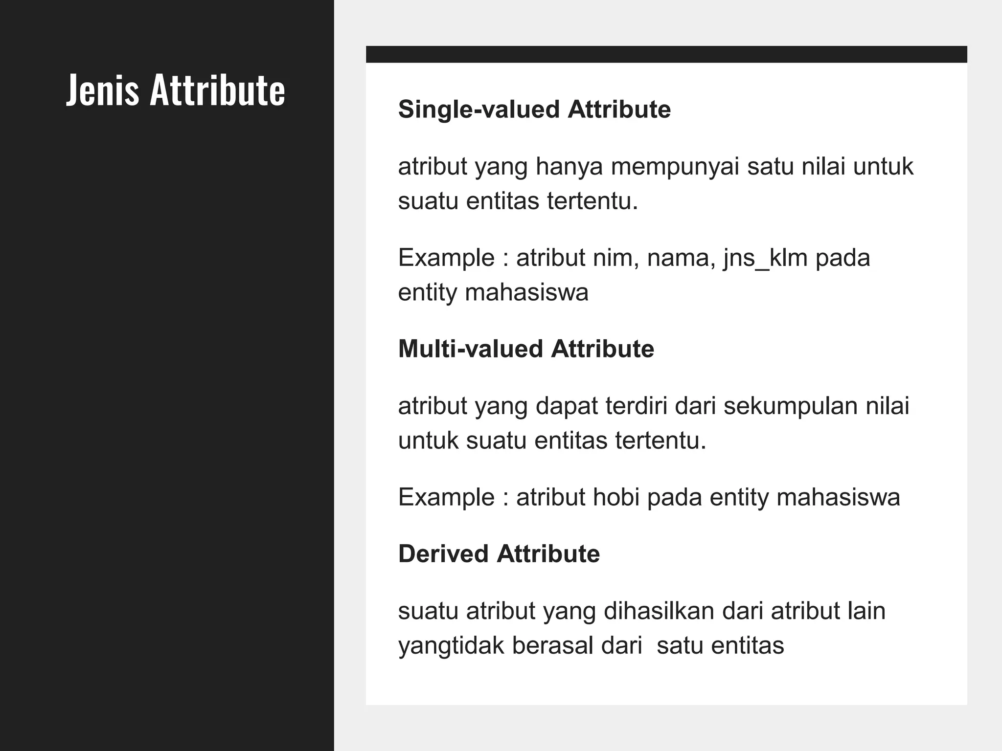 Diagram Entitas | PPTX
