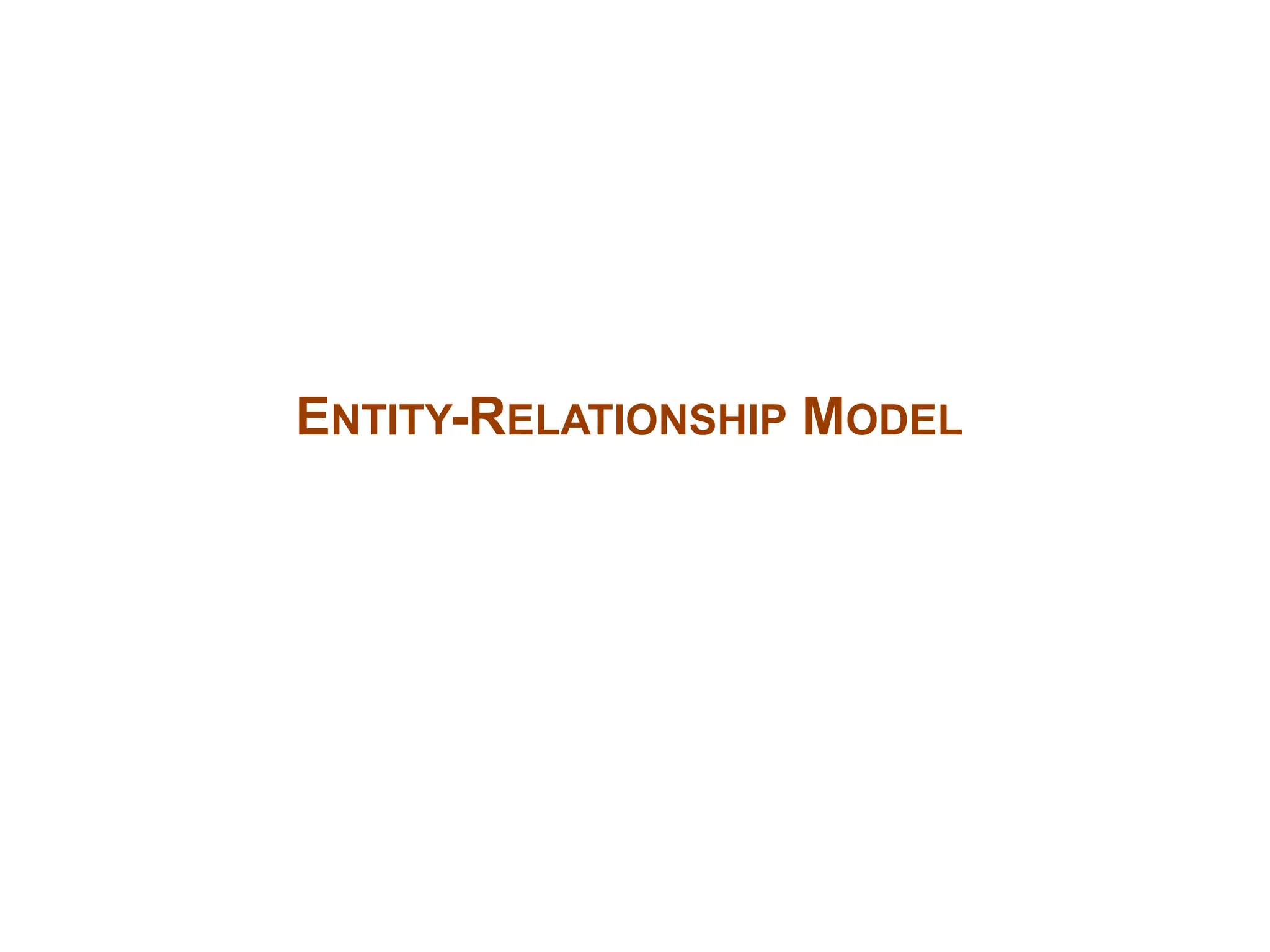 Entity Relationship Diagram | PPT | Databases | Computer Software and Applications