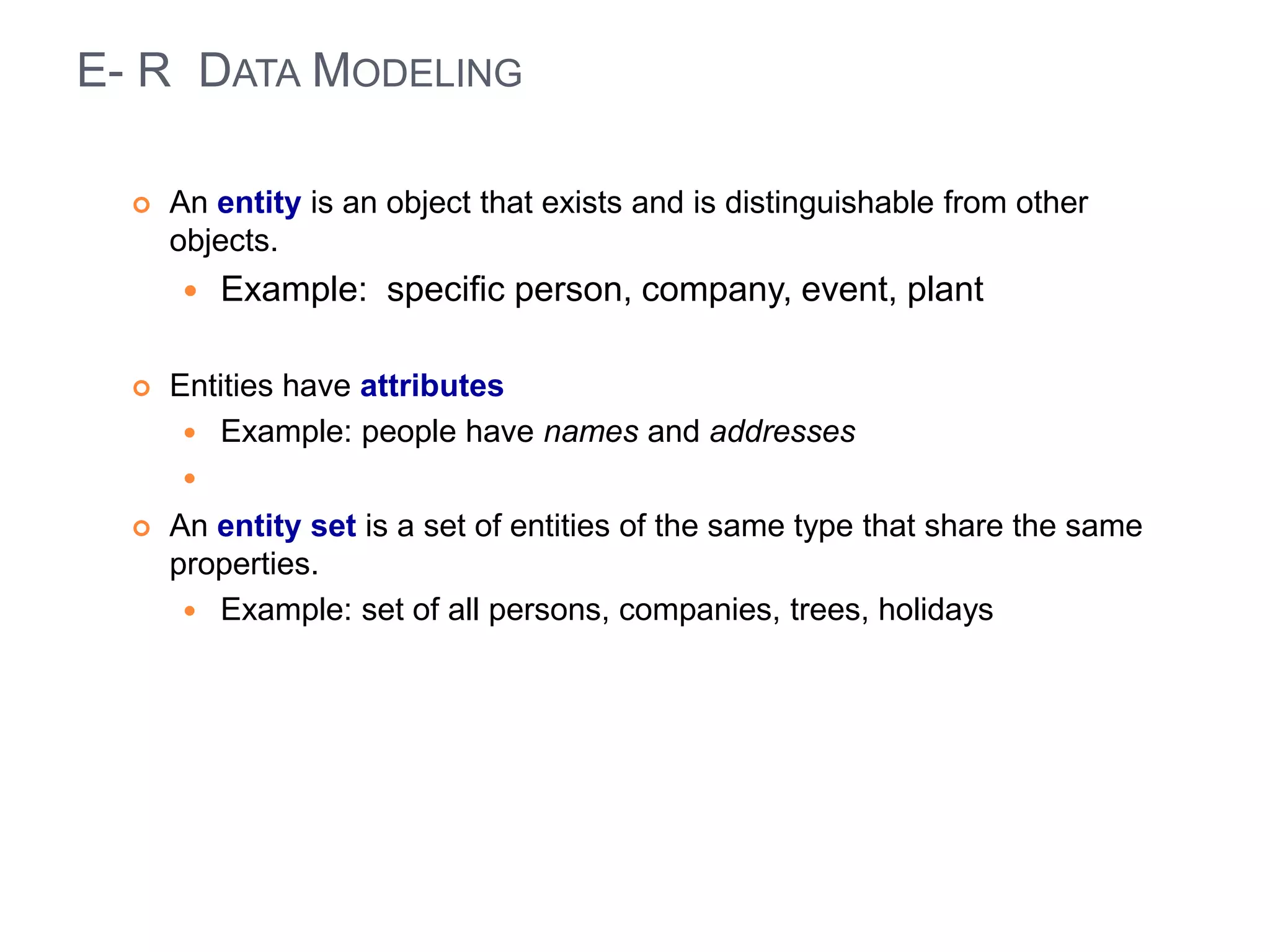 Entity Relationship Diagram | PPT