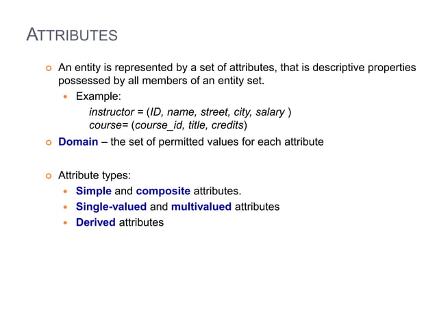 Entity Relationship Diagram | PPT | Databases | Computer Software and Applications