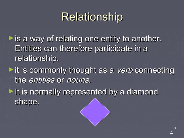 Entity Relationship Diagaram | PPT