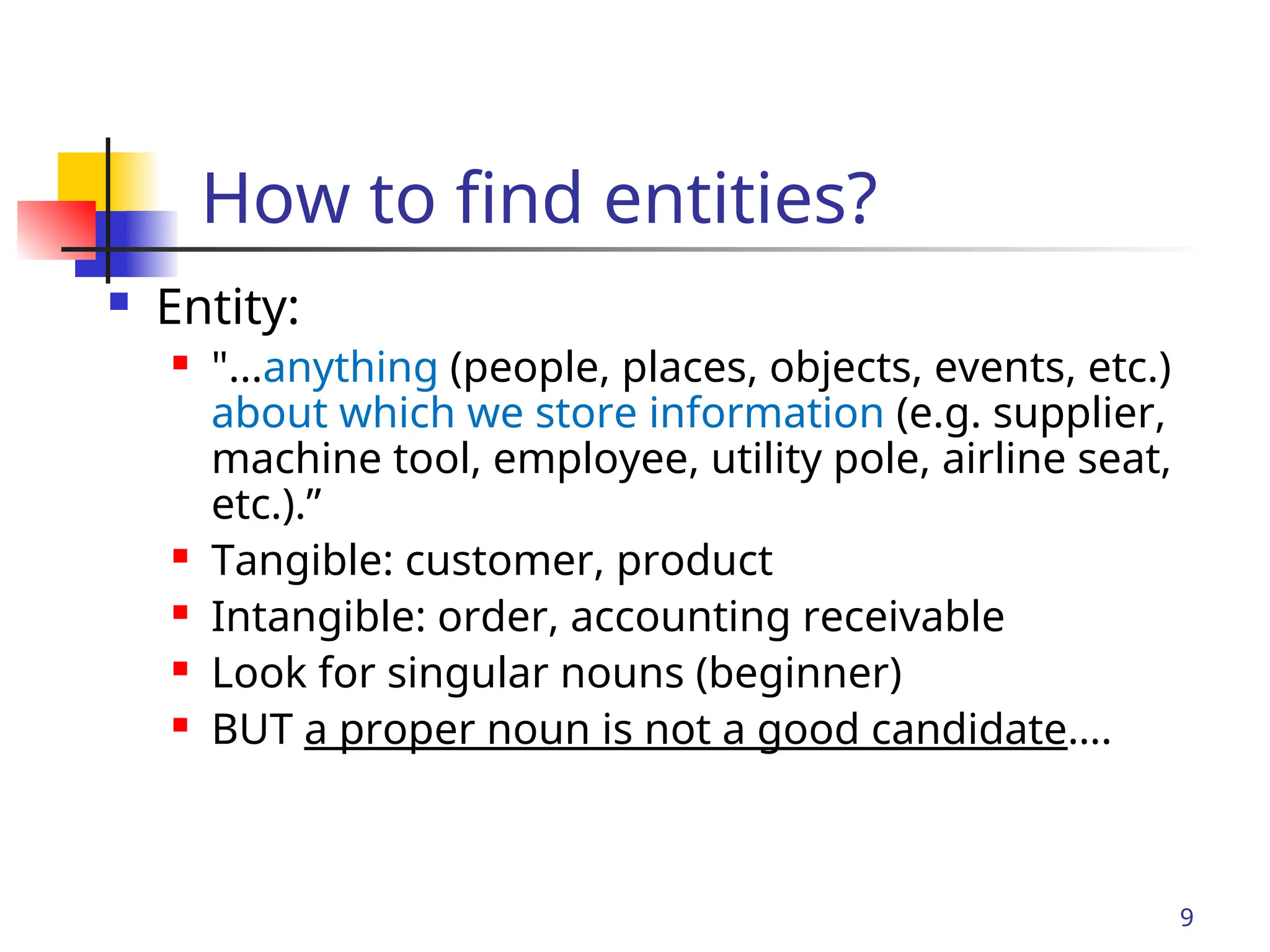 Entity RelationShip Diagram Model Presentations | PPT