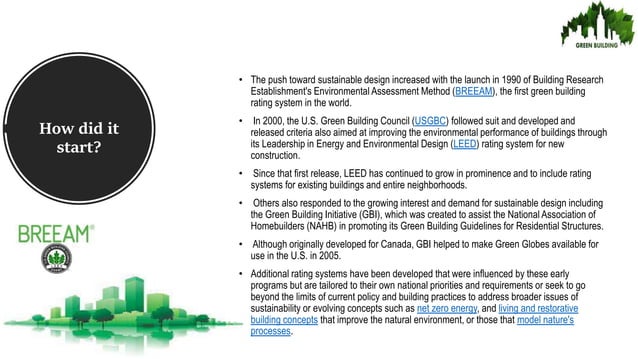 Environmental responsive design - Building rating systems | PPT
