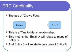 Erd cardinality | PPT