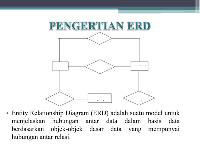 Erd dan contoh kasus | PPTX