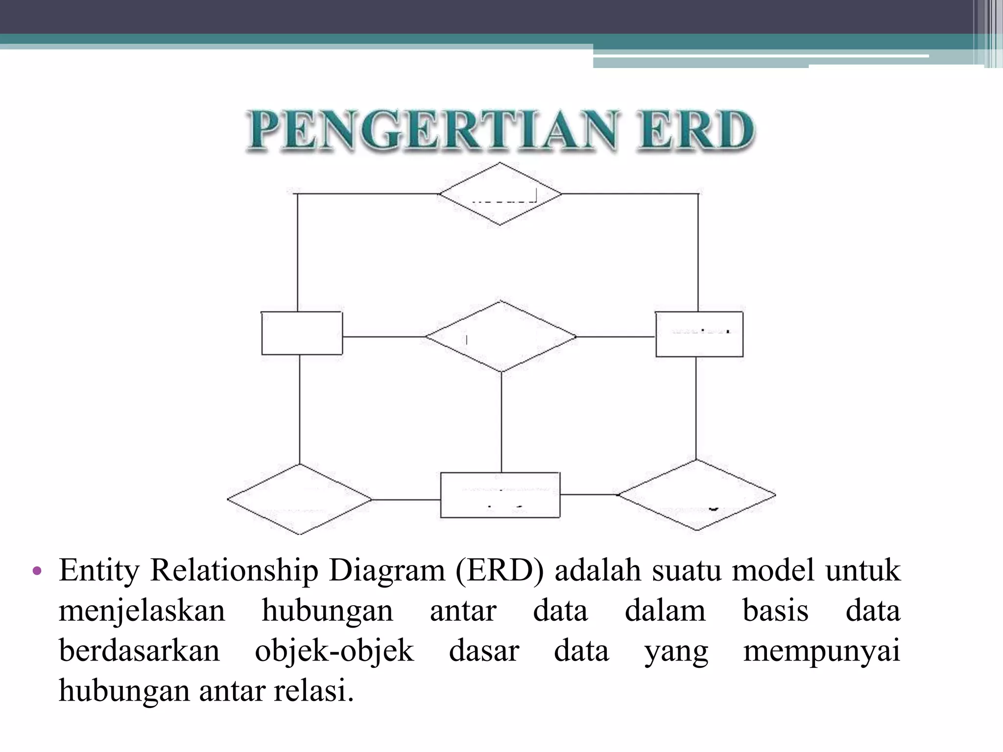 Erd dan contoh kasus | PPTX