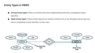 Entity Relationship Diagram and Constraints | PPTX