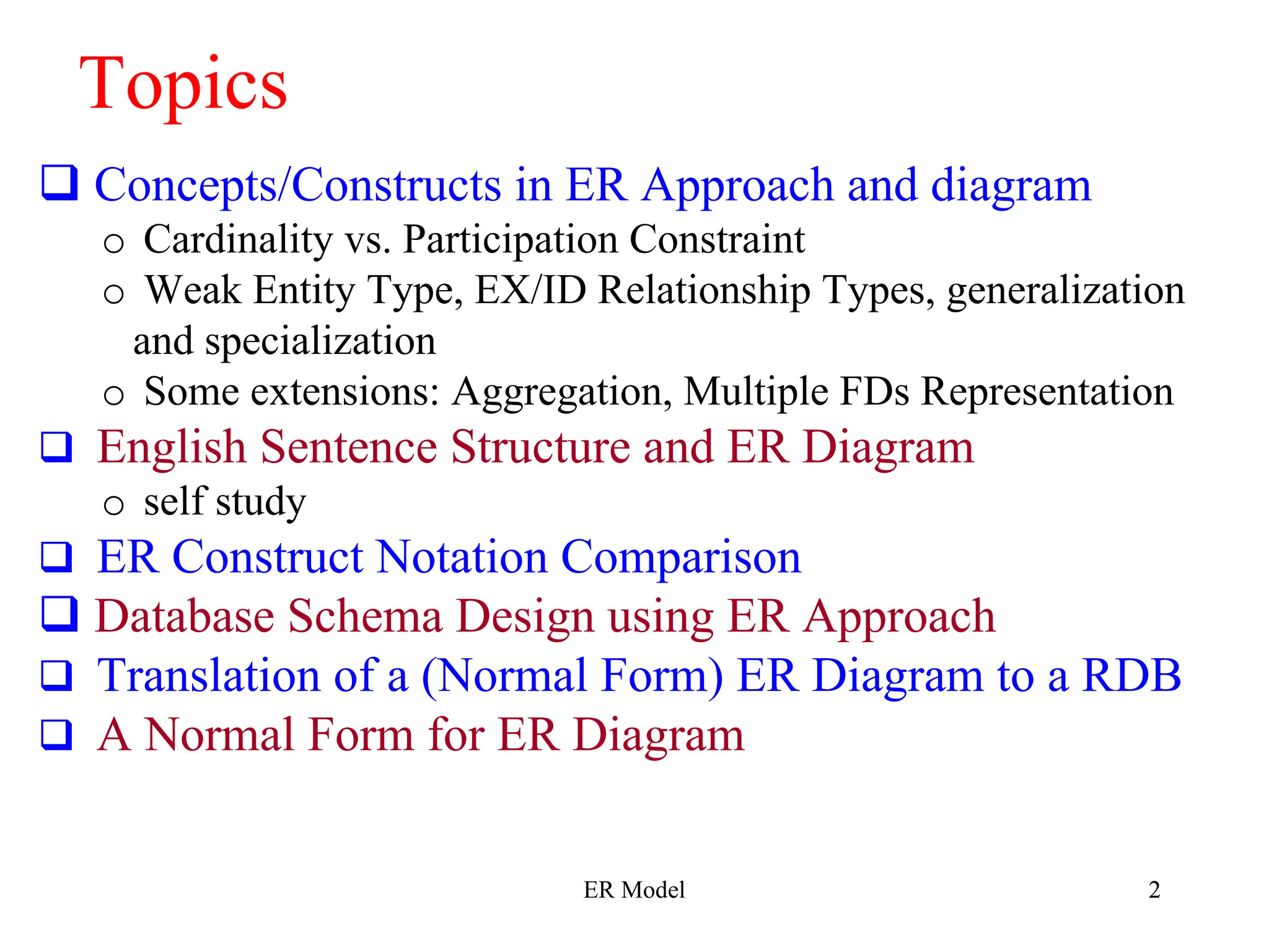 Mapping from ER Model to Relational Model | PDF