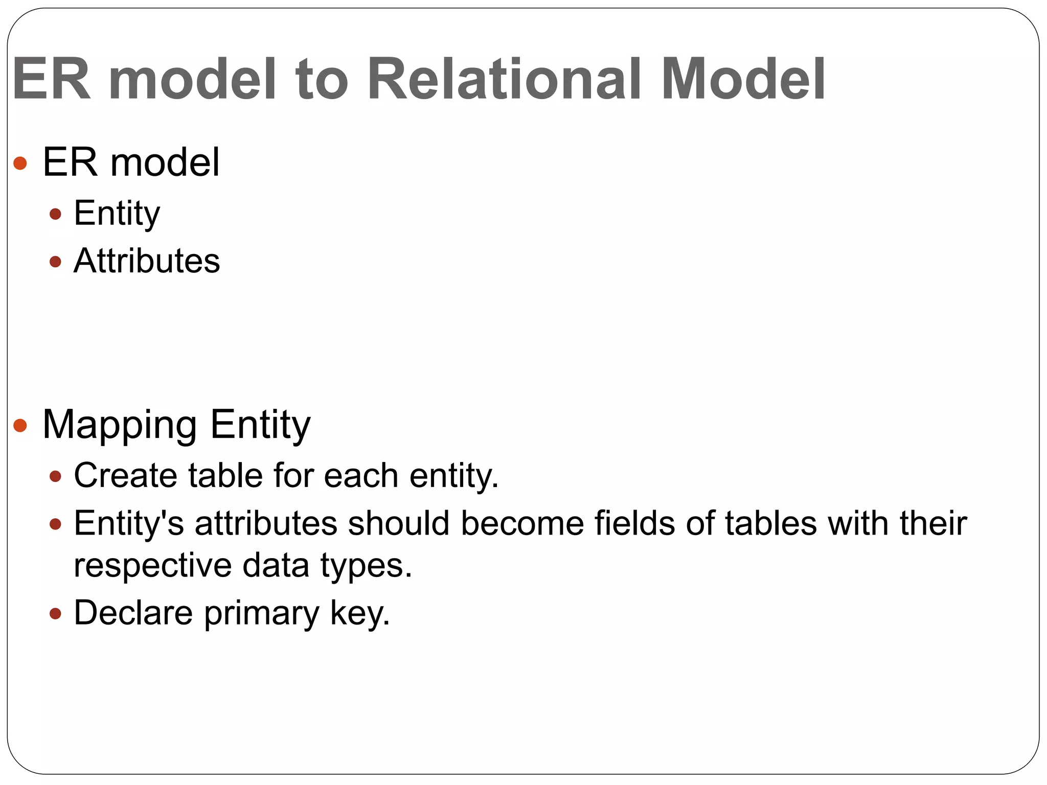 Er diagrams presentation | PPTX