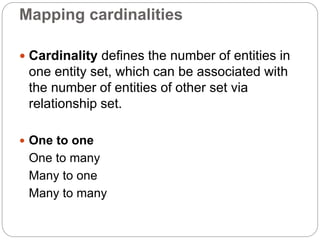 Er diagrams presentation | PPTX