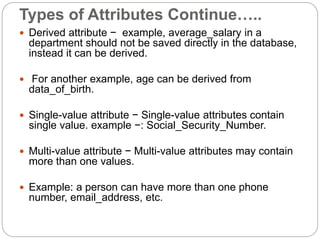 Er diagrams presentation | PPTX