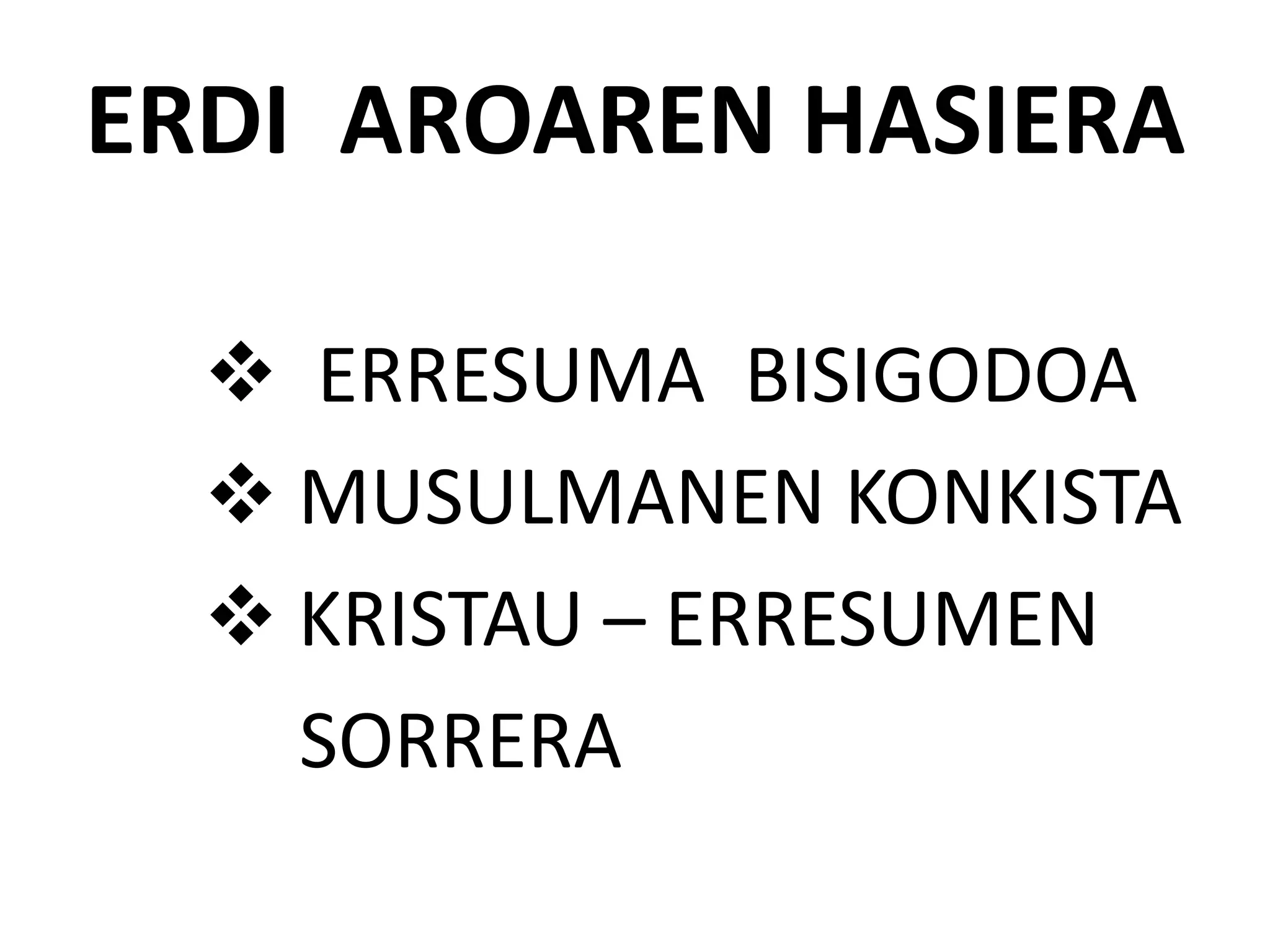 Erdi aroa power point lucia, jon t., chaima | PPTX