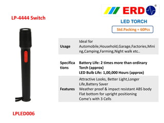 Erd LED Lighting | PPT