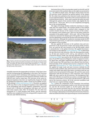 The conductivity structure of the Gediz Graben geothermal area ...